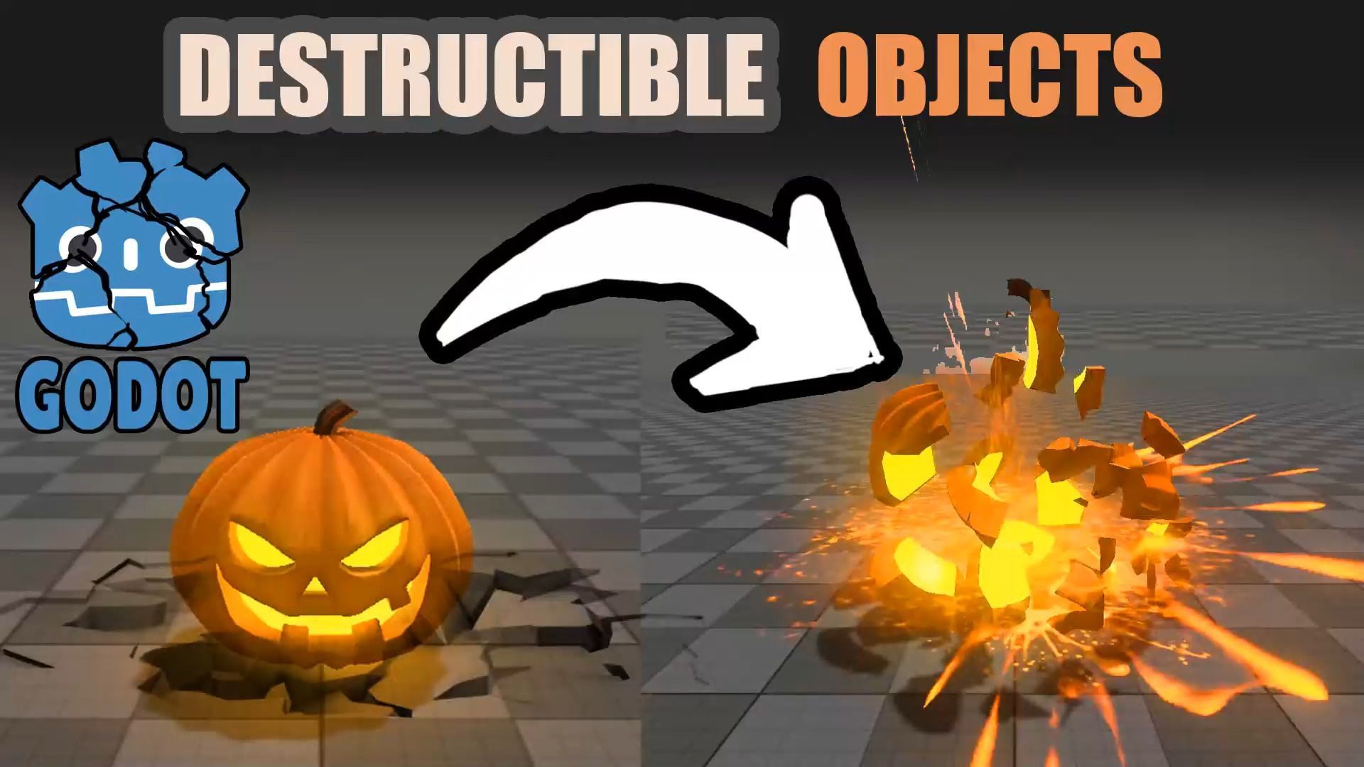 【国语】Godot 4 - 如何破坏或摧毁物体