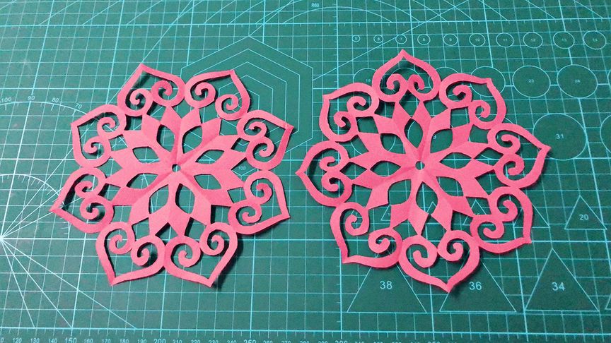 漂亮的窗花剪纸,一看就会的手工剪纸视频教程