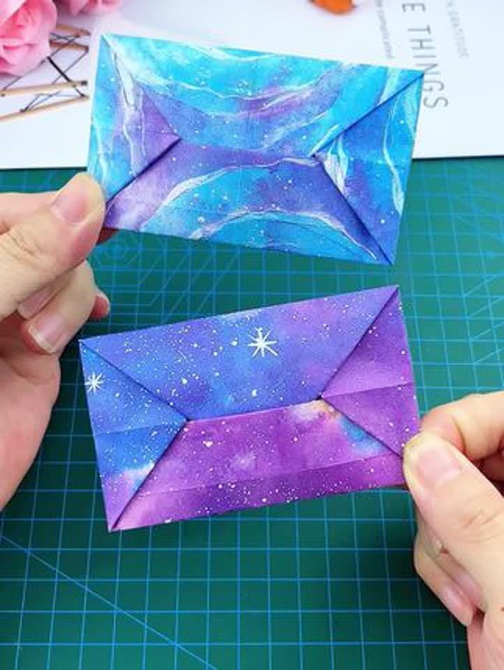 打开有惊喜,开盲袋啦#手工diy #折纸教程 #手工 #拆盲袋
