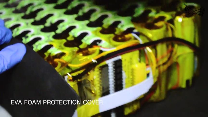 组装36V29AH电动车锂电池,续航90公里