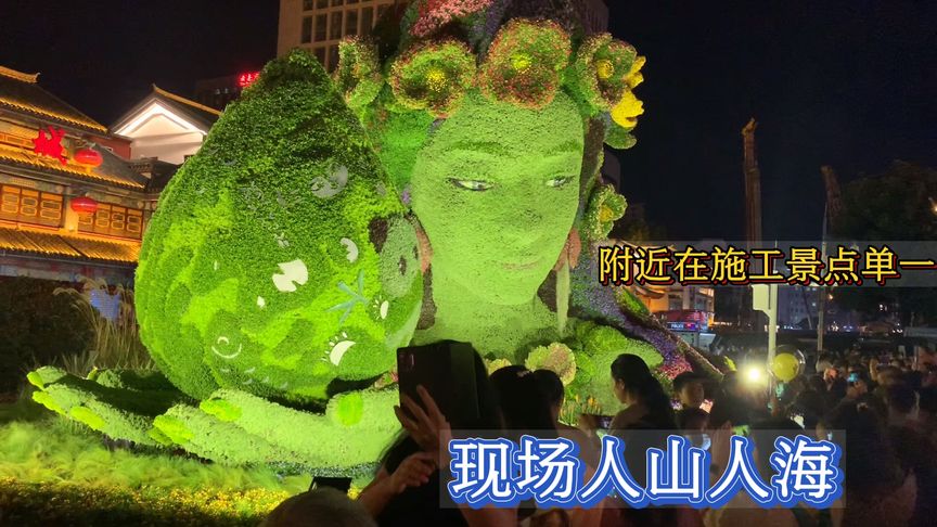 昆明迎接全球生物多样性会议COP15;秋荷参观立体“花仙子”
