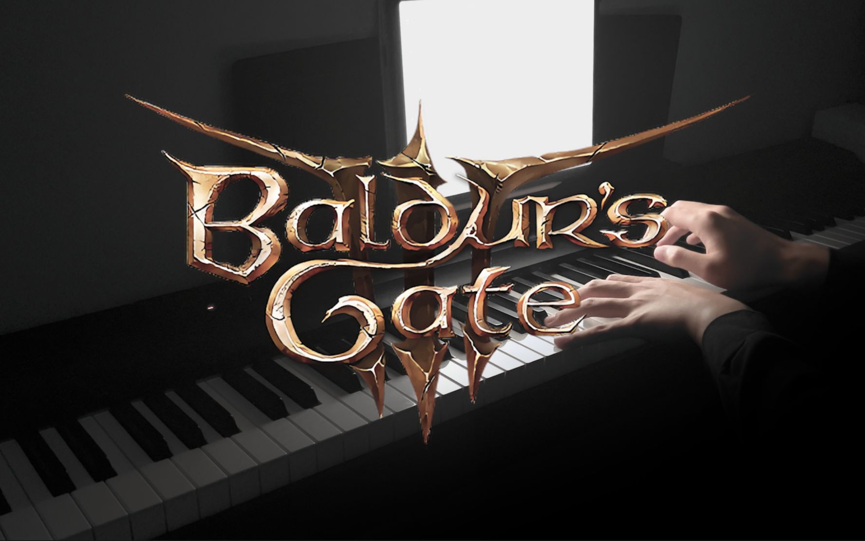 【钢琴】「博德之门3」游戏原声《Down By The River》沿河而下