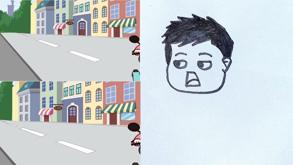 你妈妈会骑电车吗?创意简笔画,儿童画,画画