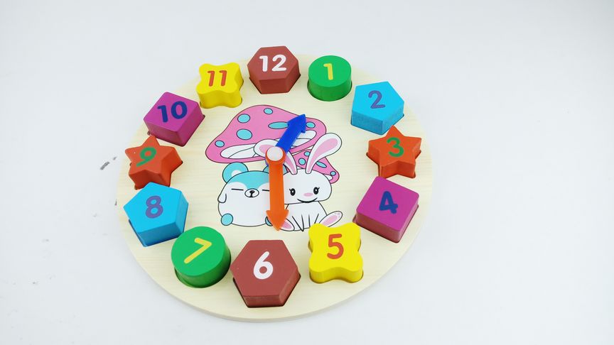 认识时钟认识数字 儿童益智玩具