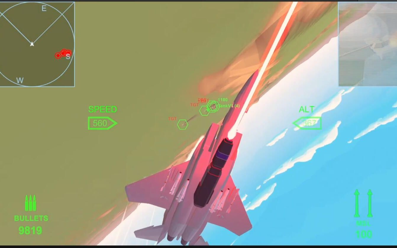 定向能武器的完善 本人正在开发的空战游戏