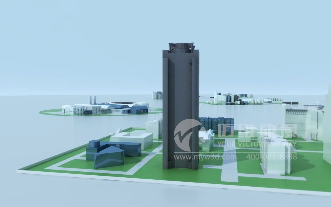 冷凝燃气锅炉 运行演示动画