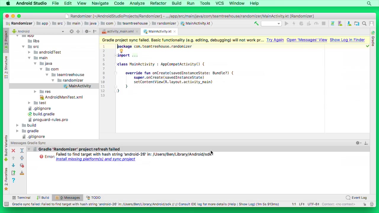 how to make an android app from android studio