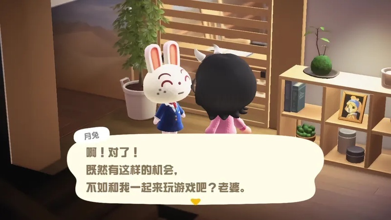 不是。这。啊 动物森友会 游戏 动森 任天堂switch