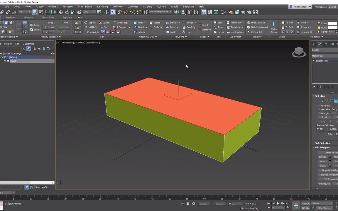 3DMax 教学:3ds Max 入门 - 第 12 课 - 多边形建模