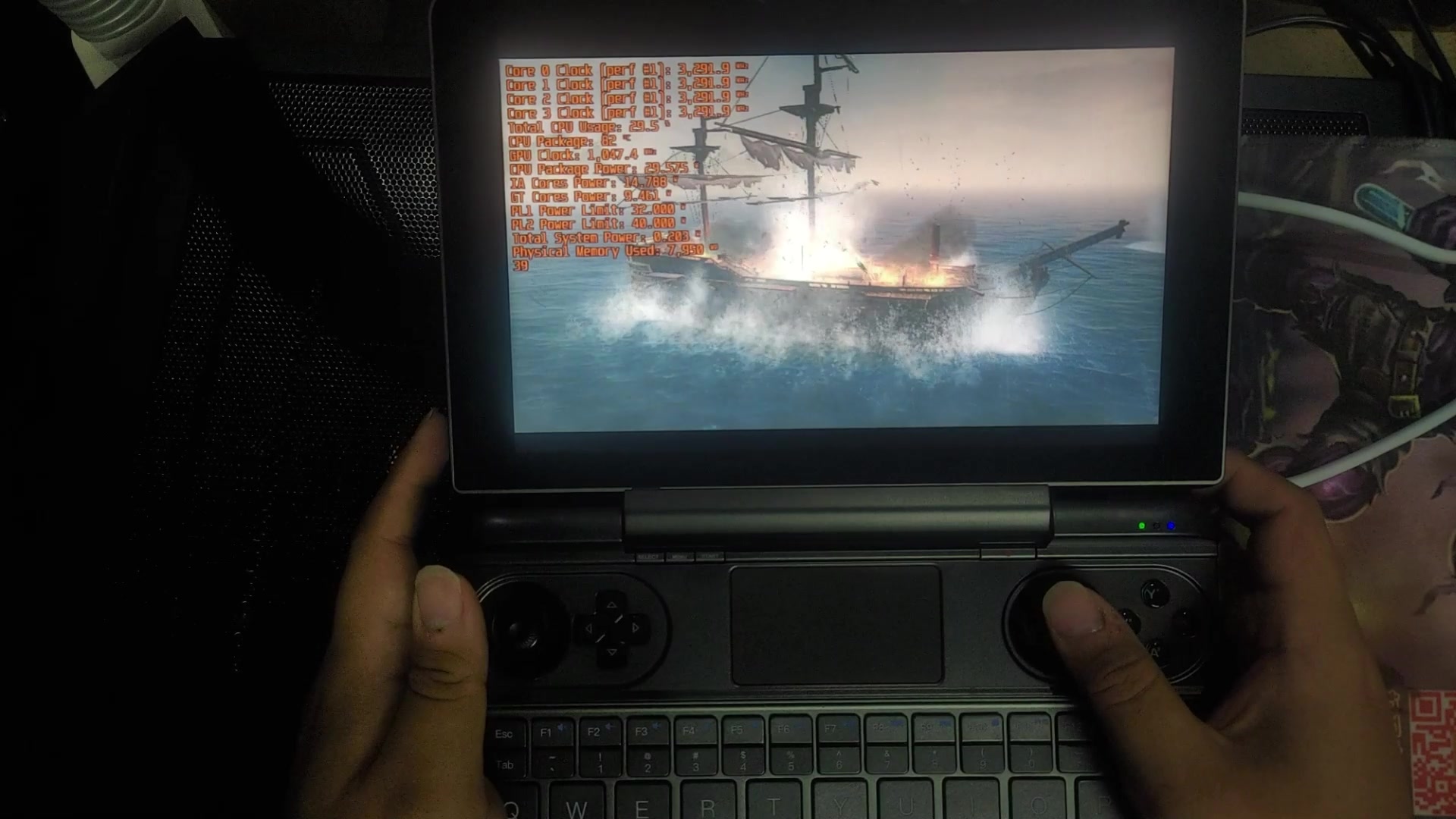 刺客信条:黑旗 高特效——GPD WIN MAX掌机极限画质挑战第二十七期