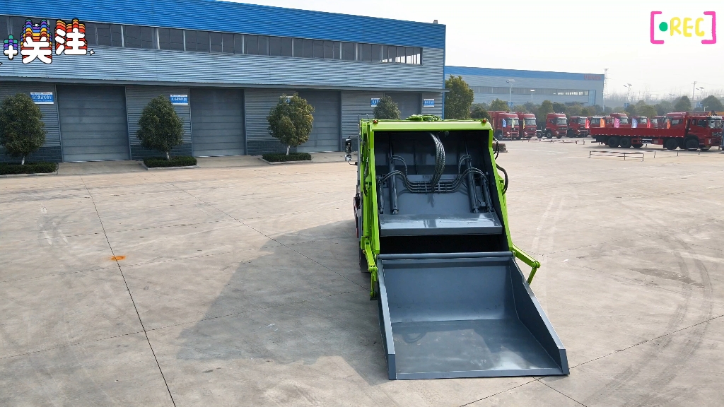 配置顶到家的14方压缩垃圾车旗舰 #垃圾压缩车 #压缩垃圾车价格 #...