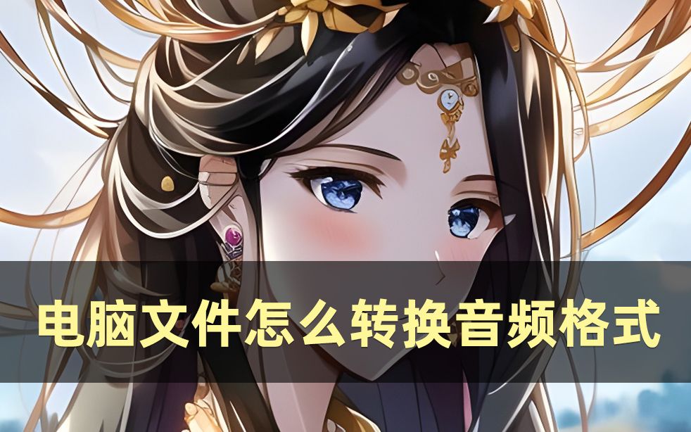 轻松学会电脑文件怎么转换音频格式