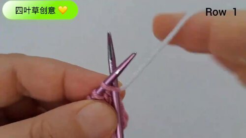 清新雅致的郁金香花样编织教程,编织宝宝毛衣,外套美美哒