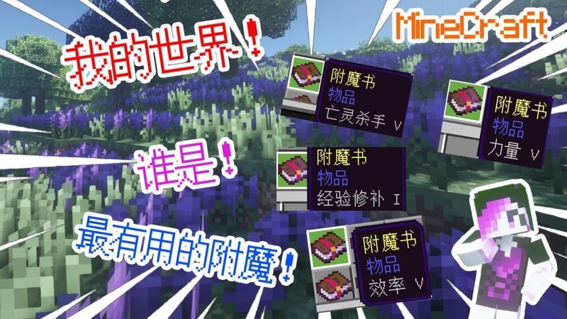 我的世界:谁是最有用的附魔!