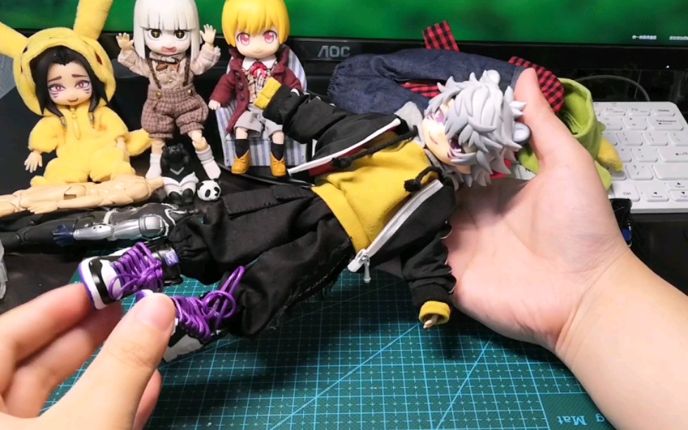 【GSC/大圣素体】GT大圣素体模型各尺寸衣服试穿