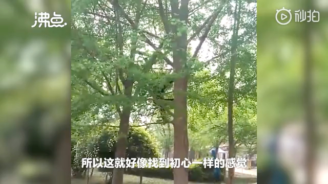 陕西男子爱好模仿动物爬行30年 :看见树不由自主的就想上