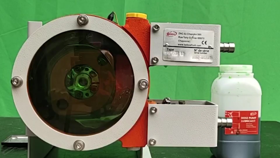 如何判断软管泵的进出口