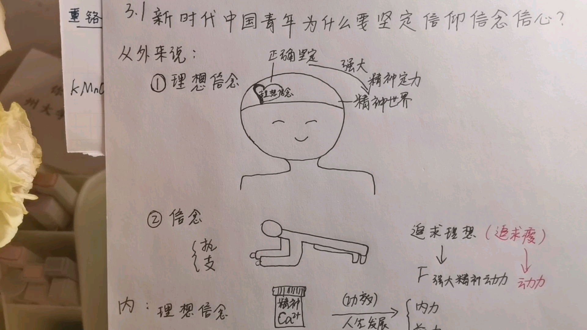 肖四～思修,新时代中国青年为什么要坚定信仰信念信心?