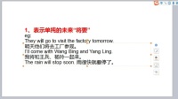 英语时态-一般将来时