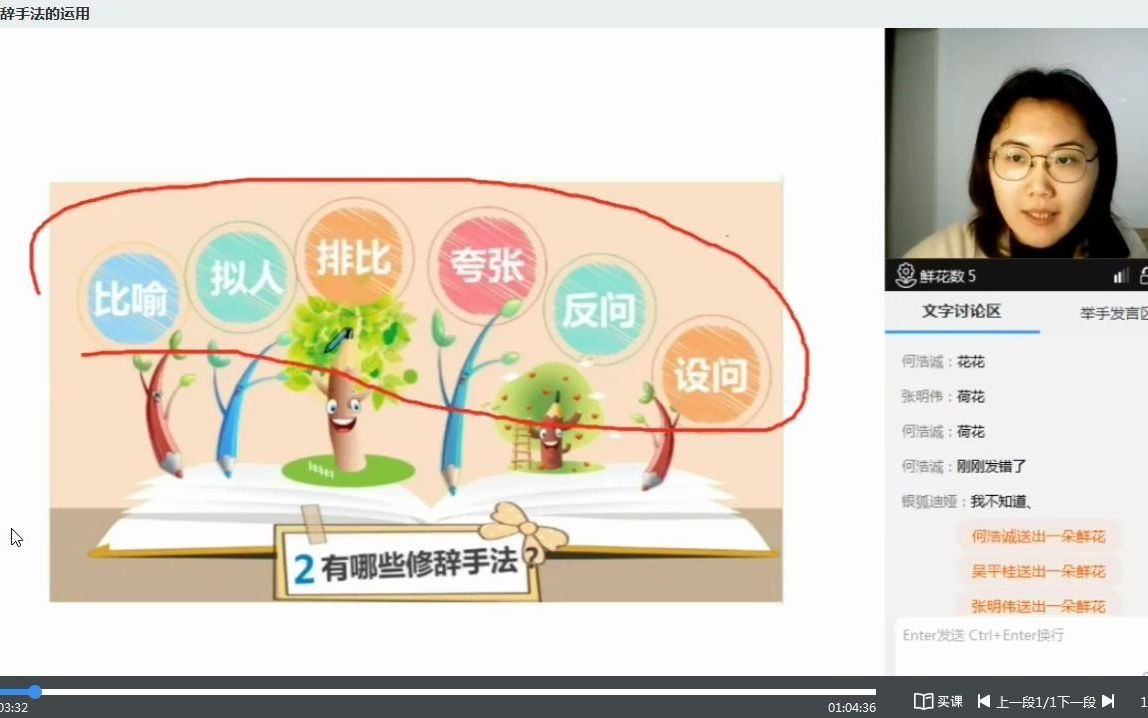 小学语文阅读理解—修辞手法作用答题框架 方法讲解