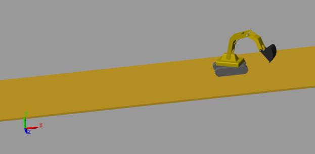 基于solidworks和matlab对简易三维模型挖掘机运动控制进行仿真!