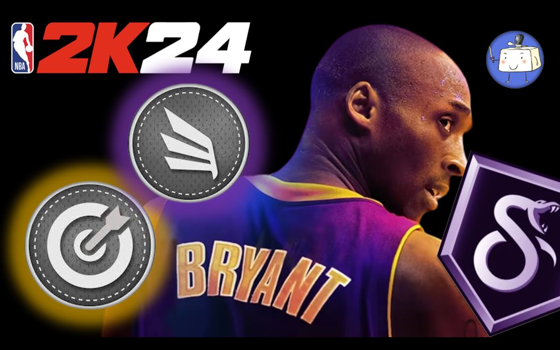 NBA2K24 次世代回归!我的科比黑曼巴建模!