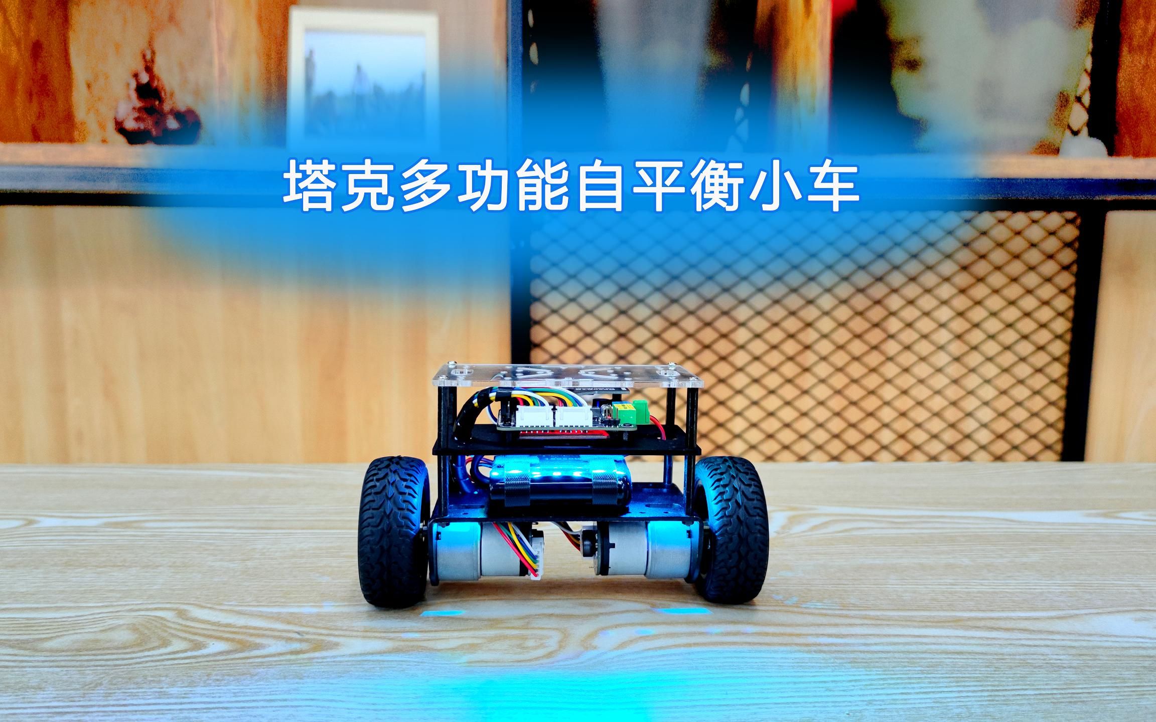 塔克创新自平衡智能小车上线 STM32系列控制器 全金属车身 大功率...