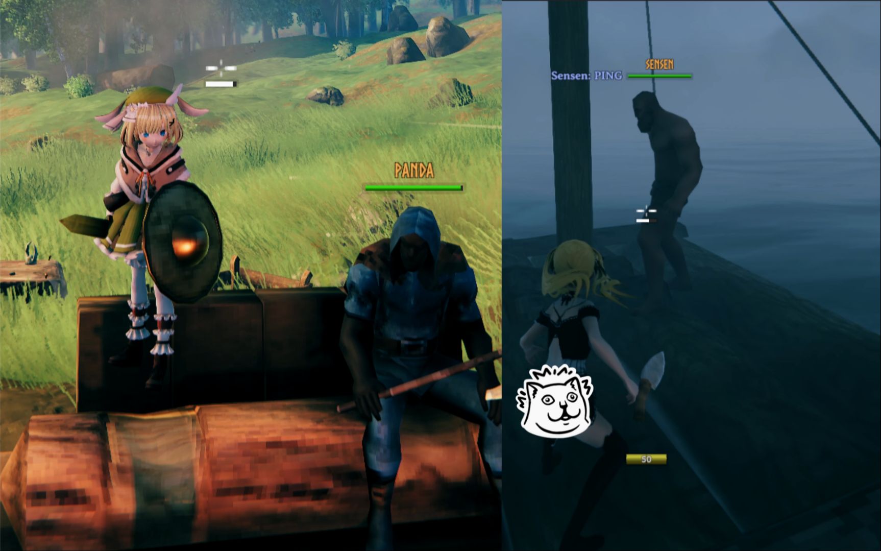 [Valheim英灵神殿]2分钟教会你安装vrm人物MOD