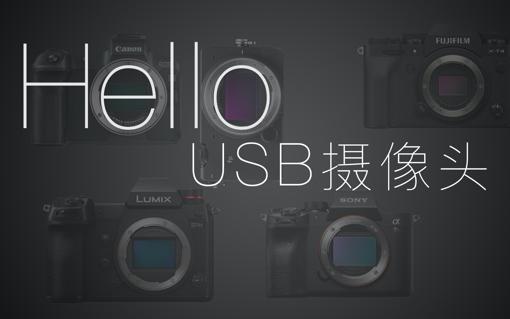 Hello!佳适松富索大牌USB摄像头