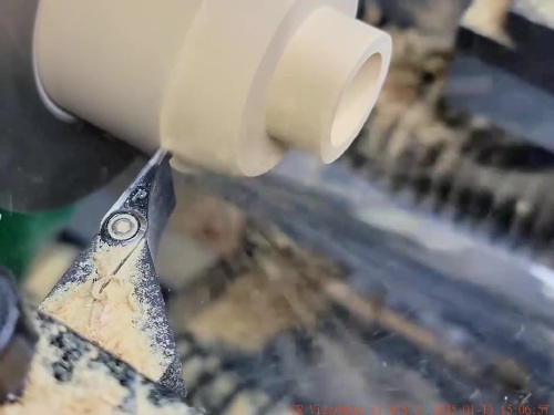 胡椒罐研磨器盖子一体化加工 自动上料 木工车床 研磨器