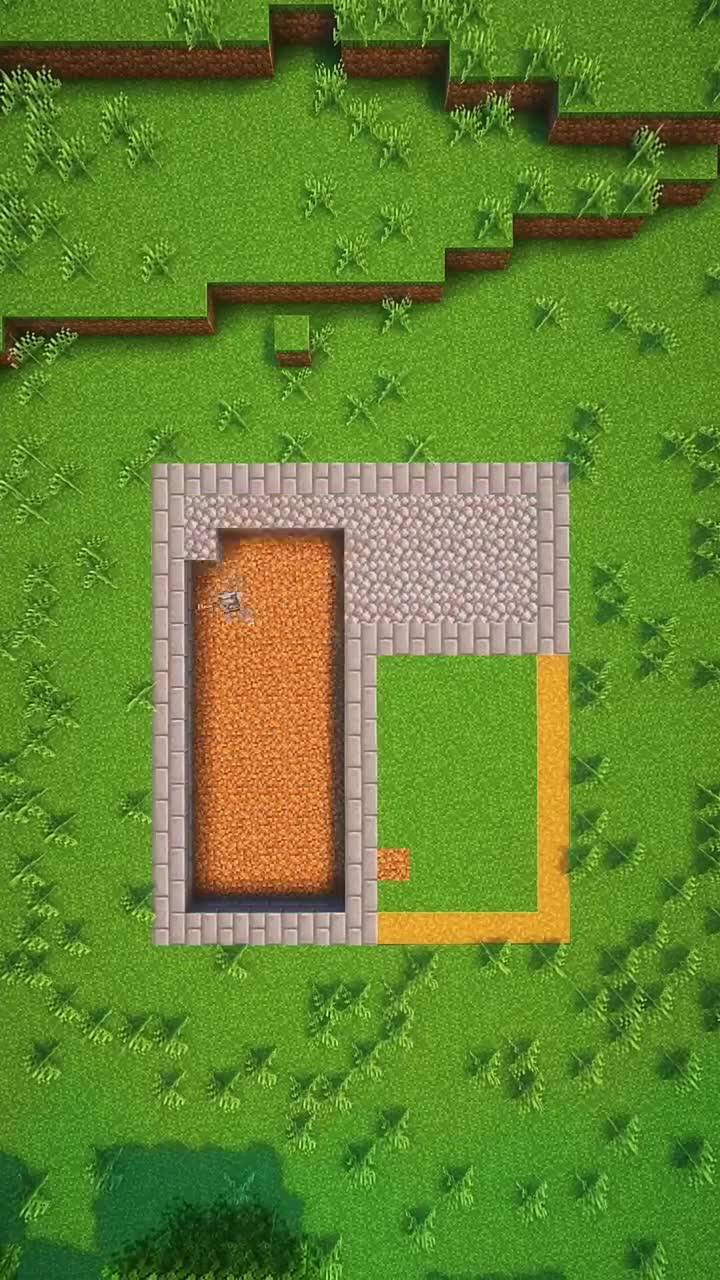 游戏:我的世界建筑教程:带泳池小屋