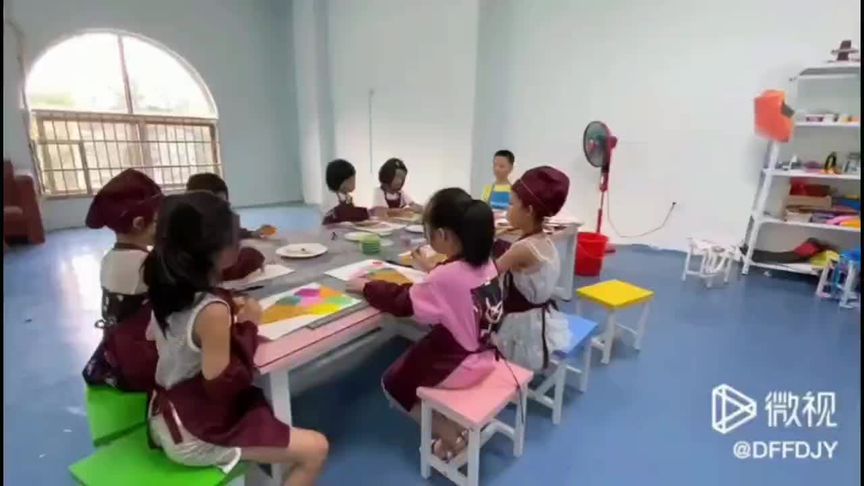 少儿美术!孩子们美好学习园地!#德化校外托管 #德化培训机构