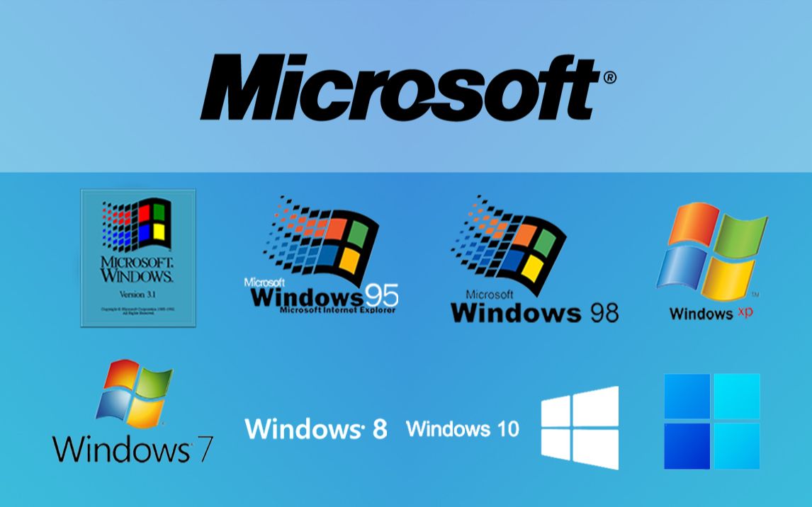 回顾每一代windows开机画面,你印象最深刻的是哪一代?