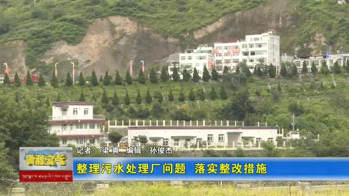整理污水处理厂问题,落实整改措施