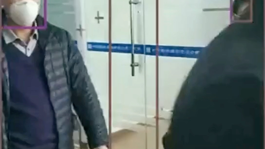 yolov5 行人检测 口罩佩戴识别 集成多目标识别模型 自建数据集训练的...