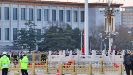 天安门升国旗仪式完整版