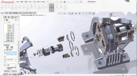 第38课:SolidWorks教程行星齿轮减速器爆炸动画的建立SW实战营