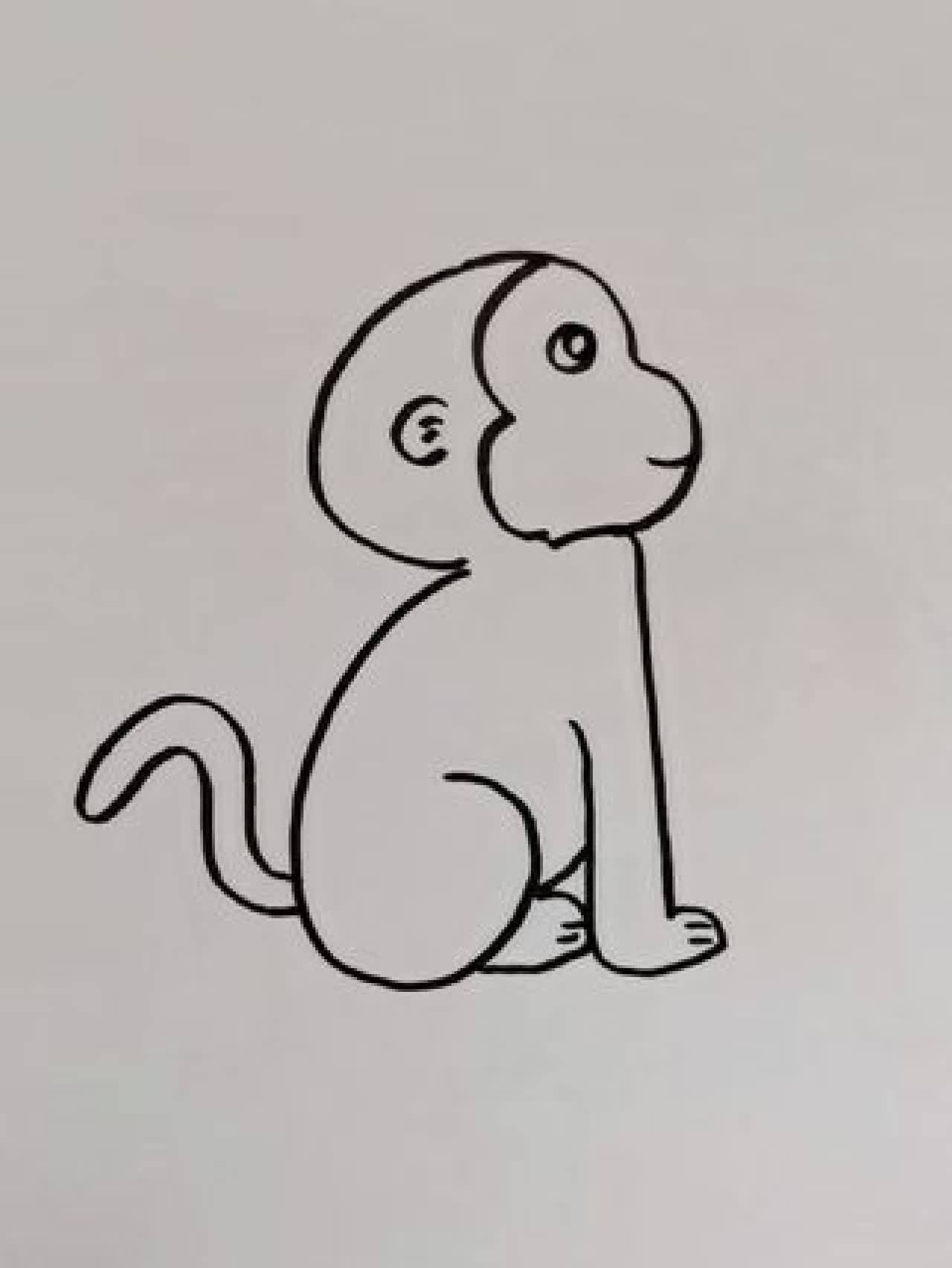 #跟着学画画 #简笔画 #育儿简笔画 #动物简笔画