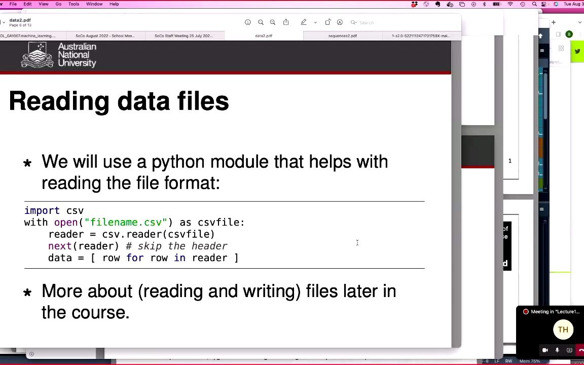 【Python3.9】【白嫖Top大学课程】ANU澳国立COMP6730-12-可变...