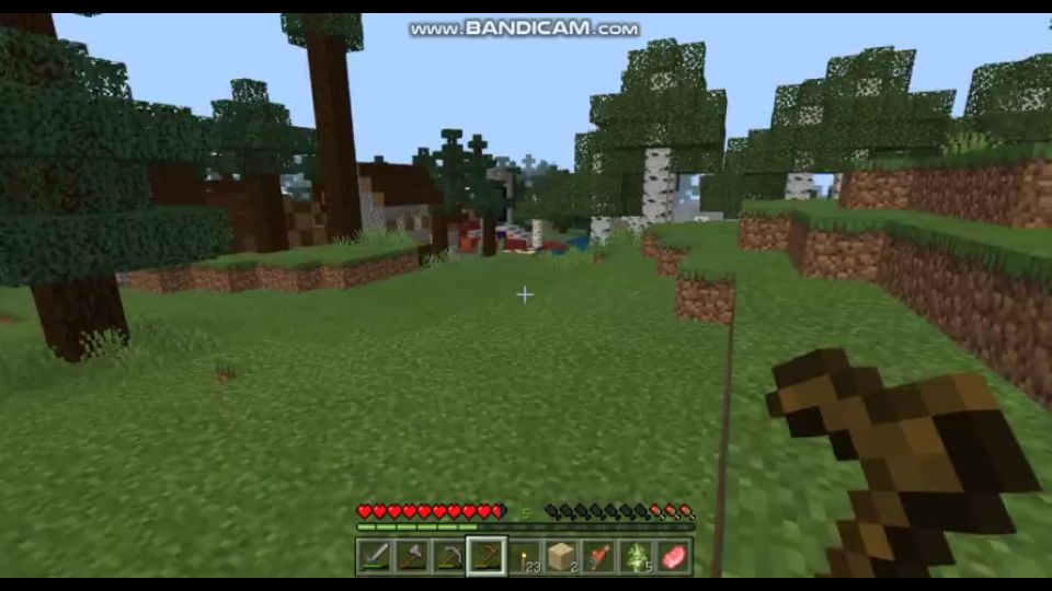 我的世界古代战争2:伐木偶然遇村庄,到手古代三件套