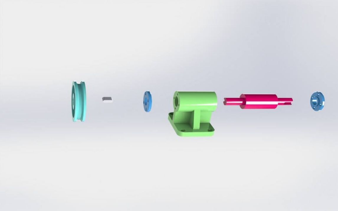 SolidWorks工程图中的爆炸视图是怎么做出来的?