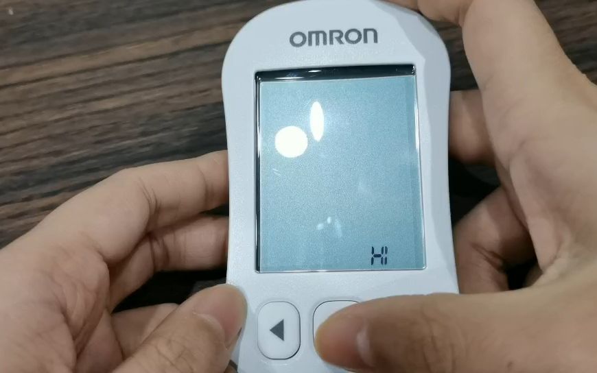 欧姆龙631-A血糖仪-时间设置