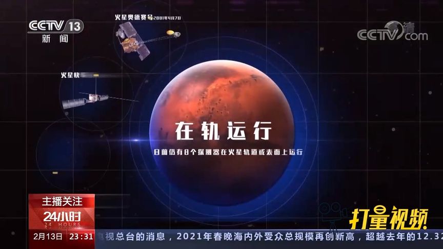 火星探测:探“火”之路充满风险|24小时
