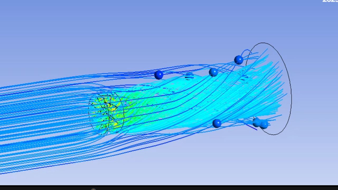 ANSYS fluent仿真3D轴流风扇
