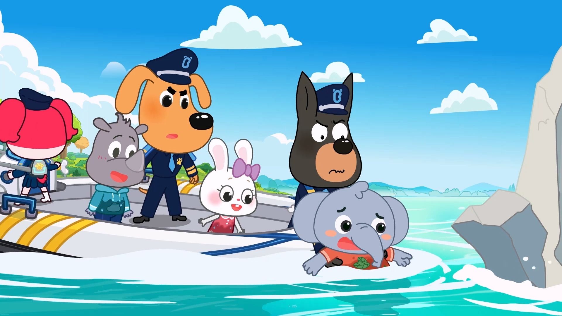 安全警长啦咘啦哆 第44集 水怪