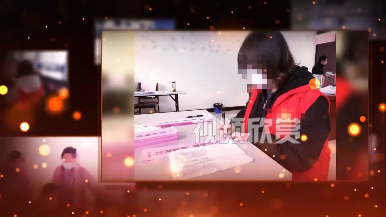 YQ0002 抗击疫情回顾宣传片社区工作汇报致敬逆行者开场视频 亿嘉...