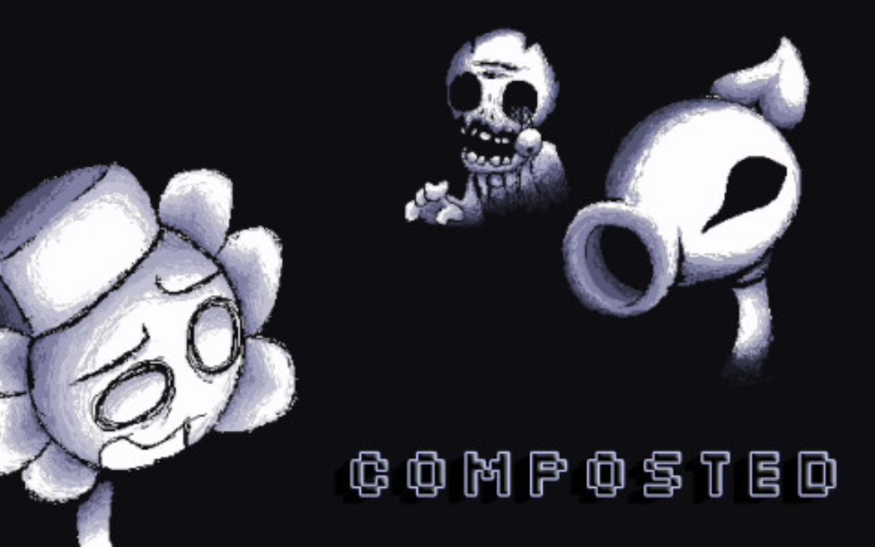 FNF优质模组PVZ死亡植物(DeadPlants-composted)_音游热门视频