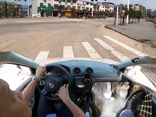 手动档科目三转弯加档减速实操教学