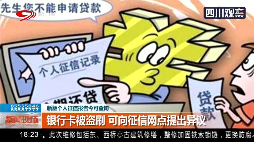 您关注过自己的征信记录吗?新版个人征信报告可查询,有啥变化?