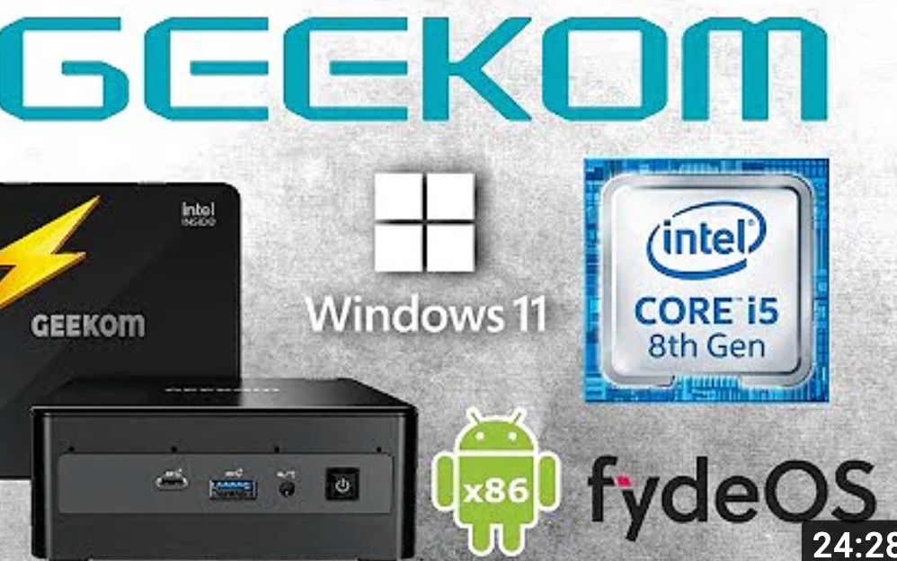 在小钢炮迷你主机上跑 FydeOS 14 是什么体验?能玩 4K 游戏!